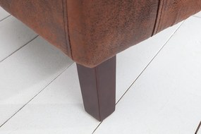 Designové křeslo Lyric whisky hnědé