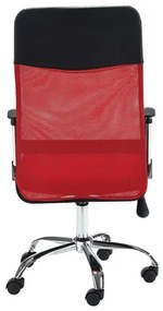 Kancelářská židle OCF-7, červená