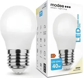 Modee LED žárovka Mini Globe E27 4,9W / Žárovka / náhrada za 40W / stu