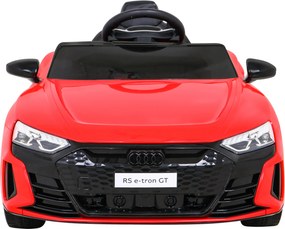 Ramiz Elektrické autíčko Audi RS E-Tron GT pro děti červené + dálkové ovládání + pohon 4x4 + rádio MP3 + LED + EVA