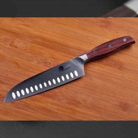 DELLINGER Classic Sandal Wood nůž Santoku 7" (178mm)