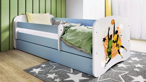 XXXLutz POSTEL PRO DĚTI A MLÁDEŽ 80/160 cm, modrá, bílá MID.YOU - Dětské pokoje sestavy - 002142000275