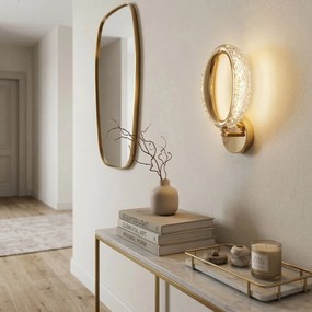 Toolight Rea, NÁSTĚNNÉ LED SVÍTIDLO G174-W GOLD, OSW-07818