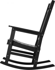 Veranda Rocker HIPS Venkovní houpací křeslo s vysokým opěradlem 2 ks 181,4 kg