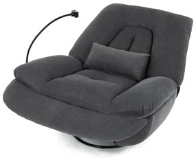 TV křeslo s elektrickým polohováním Autronic TV-7089 GREY2