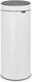 Brabantia Touch Bin New Odpadkový koš 30 L bílý / 29.5 x 72 x 32 cm