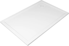 Gelco Vario obdélníková sprchová vanička 120 x 80 cm litý mramor bílá HX12080