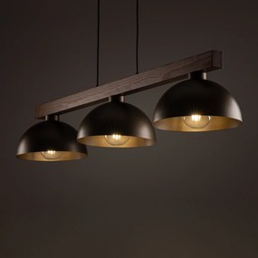 TK Lighting Hnědý závěsný lustr Oslo pro žárovku 3x E27 TK6299