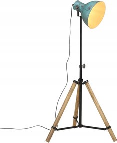 Stojací Lampa 25 W Vícebarevná 75 X 75 X 90-150 Cm E27 Modrá