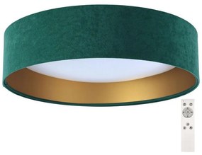BPS Koncept | LED Stmívatelné stropní svítidlo SMART GALAXY LED/24W/230V zelená/zlatá + DO | BS0590