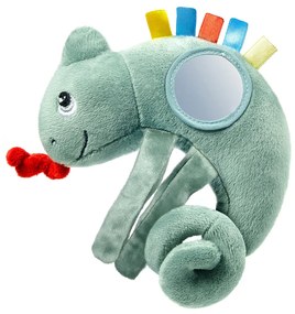 Baby Ono Edukařní hračka s kousátky chameleón CHARLES 17 cm šedá
