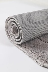 Šedé koupelnové předložky v sadě 2 ks 50x80 cm Kareli – Foutastic