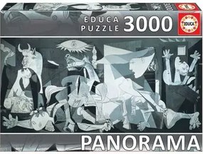 EDUCA Panoramatické puzzle Guernic - Pablo Picasso / 3000 dílků / od 1