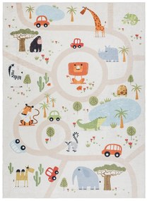 Dywany Łuszczów DOPRODEJ: 160x220 cm Dětský kusový koberec Bambino 1165 Zoo - 160x220 cm