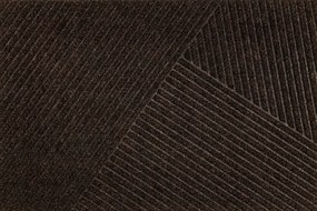 Venkovní vstupní rohožka|Dune|Stripes Dark brown 60x90 cm