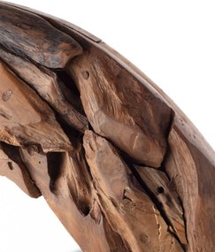 Zrcadlo Driftwood ⌀100 cm