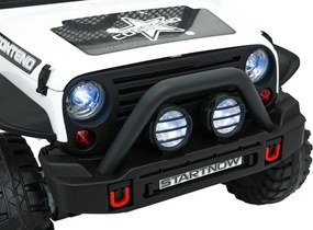 Elektrické autíčko Jeep BEAST 4x4 bílé