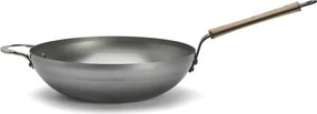 De Buyer 5717.32 - Pánev Wok MINERAL B BOIS 32 cm