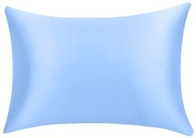 Saténový potah na polštář - 48x66 cm, více barev Barva: nebesky modrá