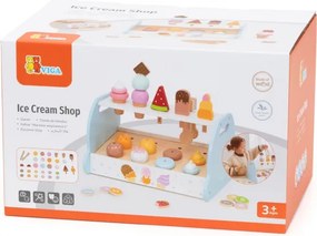 Viga 44842 Dřevěná mini zmrzlinárna a cukrárna PolarB