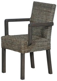 Židle s područkami - ratan - síla prutu 3-5 mm