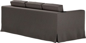 Potah na pohovku IKEA  Karlanda 3-místná nerozkládací, dlouhý barva šedá látka pletený vzor