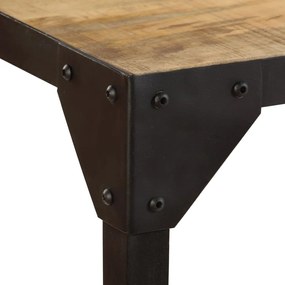 Jídelní stůl 140 x 80 x 76 cm masivní mangovníkové dřevo,  246629