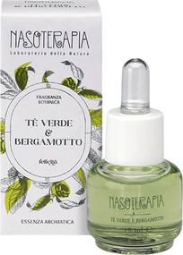 Nasoterapia vonný olej Tè Verde e Bergamotto, 15 ml