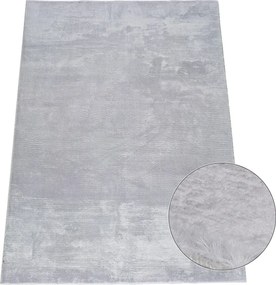 BE Koberec Modern 3795 GREY - šedý obdélníkový Rozměr: 50x80 cm