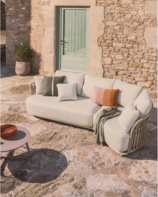 Béžová/taupe čalouněná zahradní pohovka Osani – Kave Home