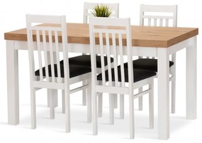 Jídelní sestava POLA stůl + 4 židle