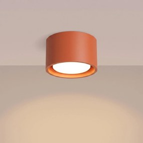 Sollux Lighting Stropní svítidlo MODO 1 okrově červené GX53