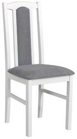 Jídelní židle Klára Zvolte dřevo: Bílá, Zvolte látku: látka 11b