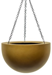 Baq Gradient Hanging Bowl Matt Honey Ø 33 cm / V 21 cm