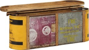 vidaXL Úložná lavice/příborník 120x30x40 cm masivní recyklované dřevo [352782]