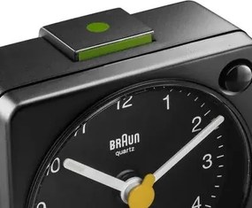 Braun BC02X černá / Klasický budík / 1x AA baterie