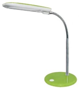 ACA Lighting LED stolní lampička s vypínačem BAZ 5W/230V/4000K/340Lm/120°/IP20, zelená