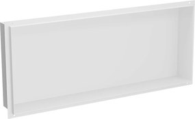 Mexen X-Wall-NR, polička na zapuštění pod obklad bez límce 75 x 30 cm, bílá, 1921753010