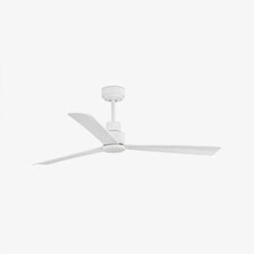 FARO 33487 NASSAU M, bílá, stropní ventilátor s DC motorem - FARO