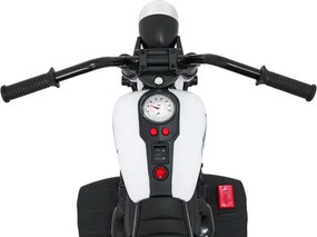 Elektrická motorka STAR bílá