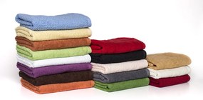 Bavlněný ručník Hera 50x100 cm fialový