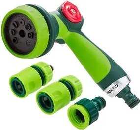 Verto 15G712 set pistolový postřikovač zelená