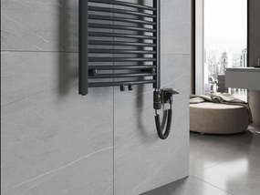 Mexen Ares, elektrické topné těleso 700 x 400 mm, 300 W, antracitová, W102-0700-400-2300-66