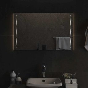 Koupelnové zrcadlo s LED osvětlením 80x50 cm 151729