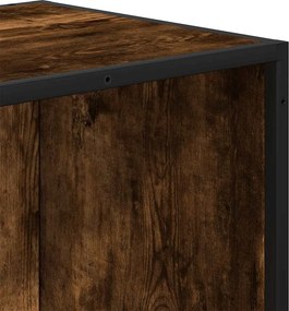 Knihovna kouřový dub 80,5 x 35 x 170,5 cm kompozitní dřevo 3300857