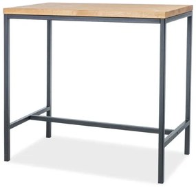 Barový stůl Marisela (dub + černá). 1050488