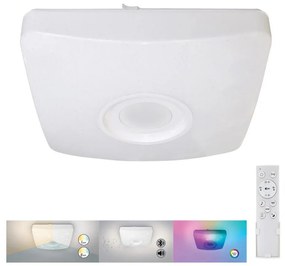 Rabalux - LED RGB Stmívatelné stropní svítidlo s reproduktorem LED/18W/230V + DO