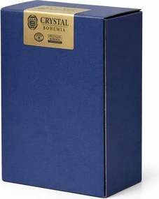 Crystal Bohemia Diamond solnička a pepřenka 155 mm, 2 ks