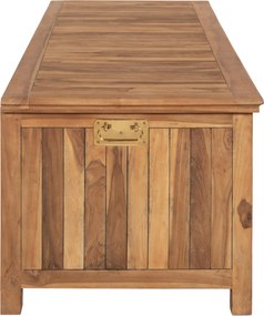 Teak zahradní úložný box Novena 140X77x63 – teaková