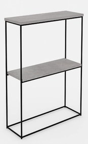 ADRK Konzolový stolek VELO B-BE 60, beton/černá